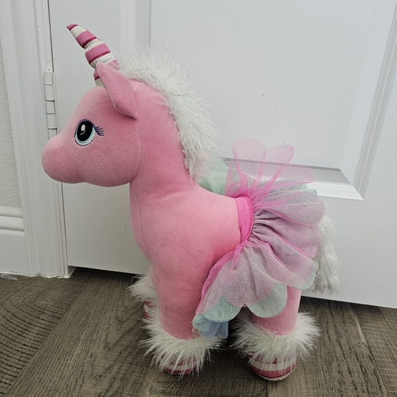 Build-A-Bear | Toys | Build A Bear Pink Unicorn With Tutu | Poshmark